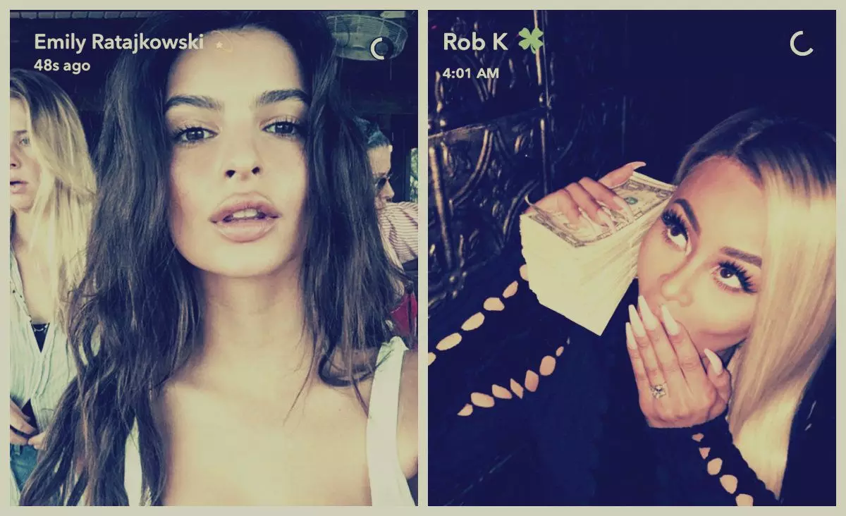 Hier is die 17 dorsste celebs op Snapchat 10535_2