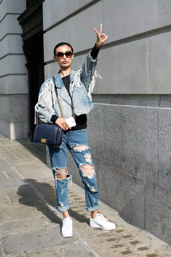 20 Jeansjacken-Outfits, die uns Leben geben 1353_12