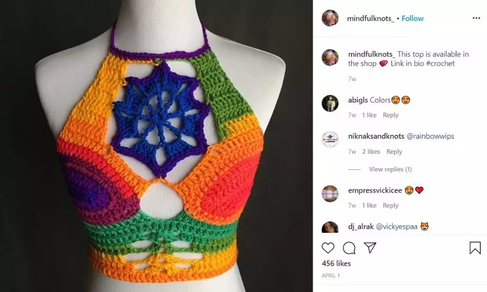 10 Crochet Instagram orrialdeak Orratz-lanean interesa duen edonork jarraitzeko 1476_10