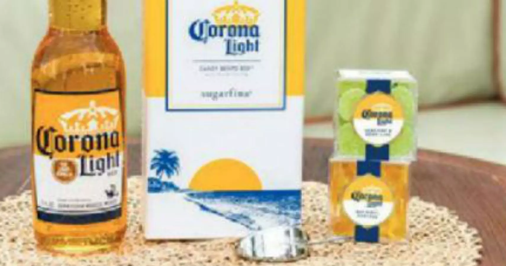 Corona Light һәм Sugarfina Gummy сырасы һәм лайм ясады 14823_0