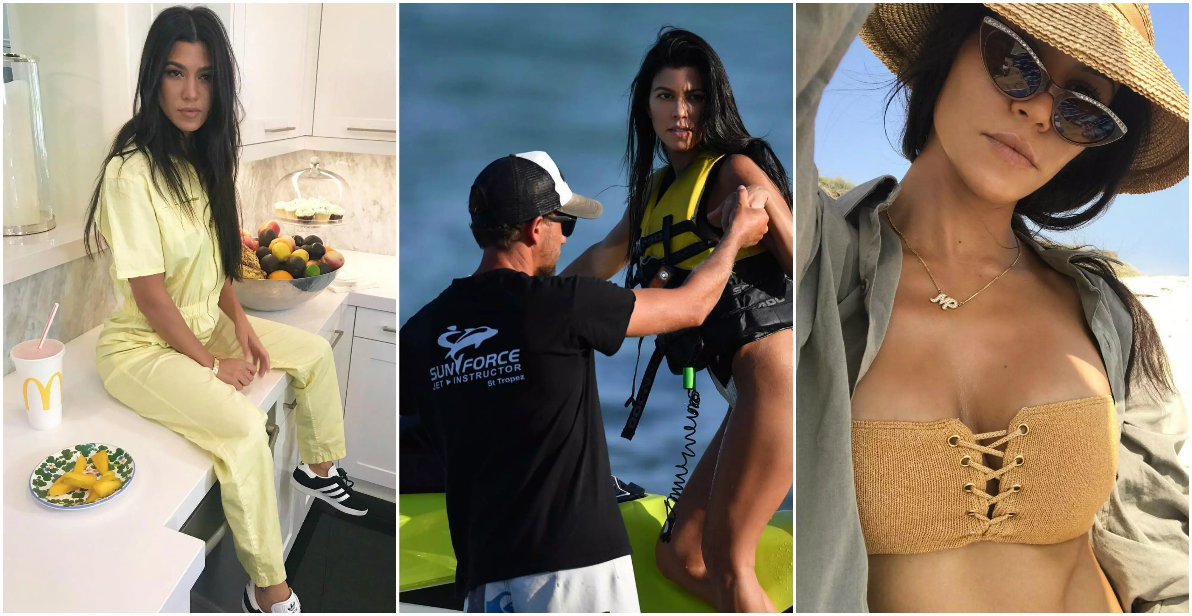 Kim und Kylie VS Kourtney: 15 Fotos, die beweisen, dass der älteste Kardashian der heißblütigste ist