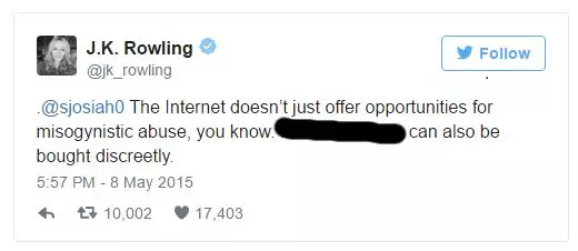 15 des meilleurs moments Twitter de JK Rowling 3364_5