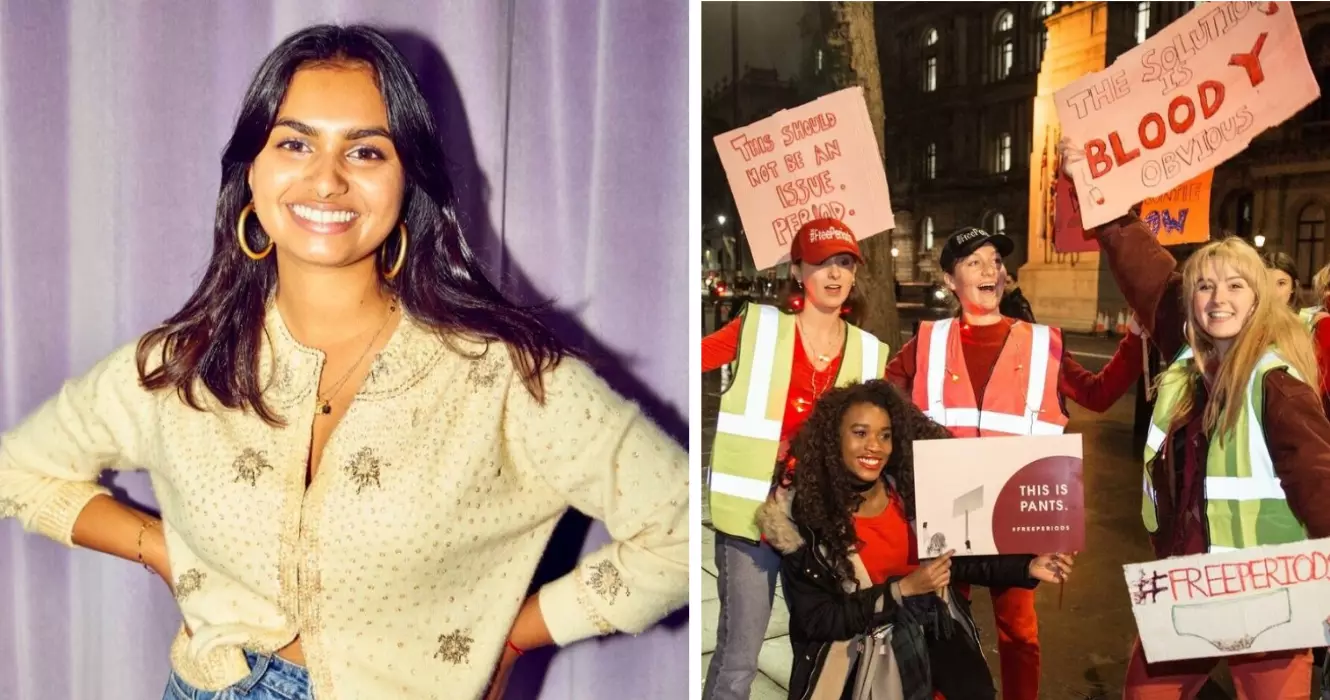 Amika George a început campania #FreePeriods în Marea Britanie și a câștigat