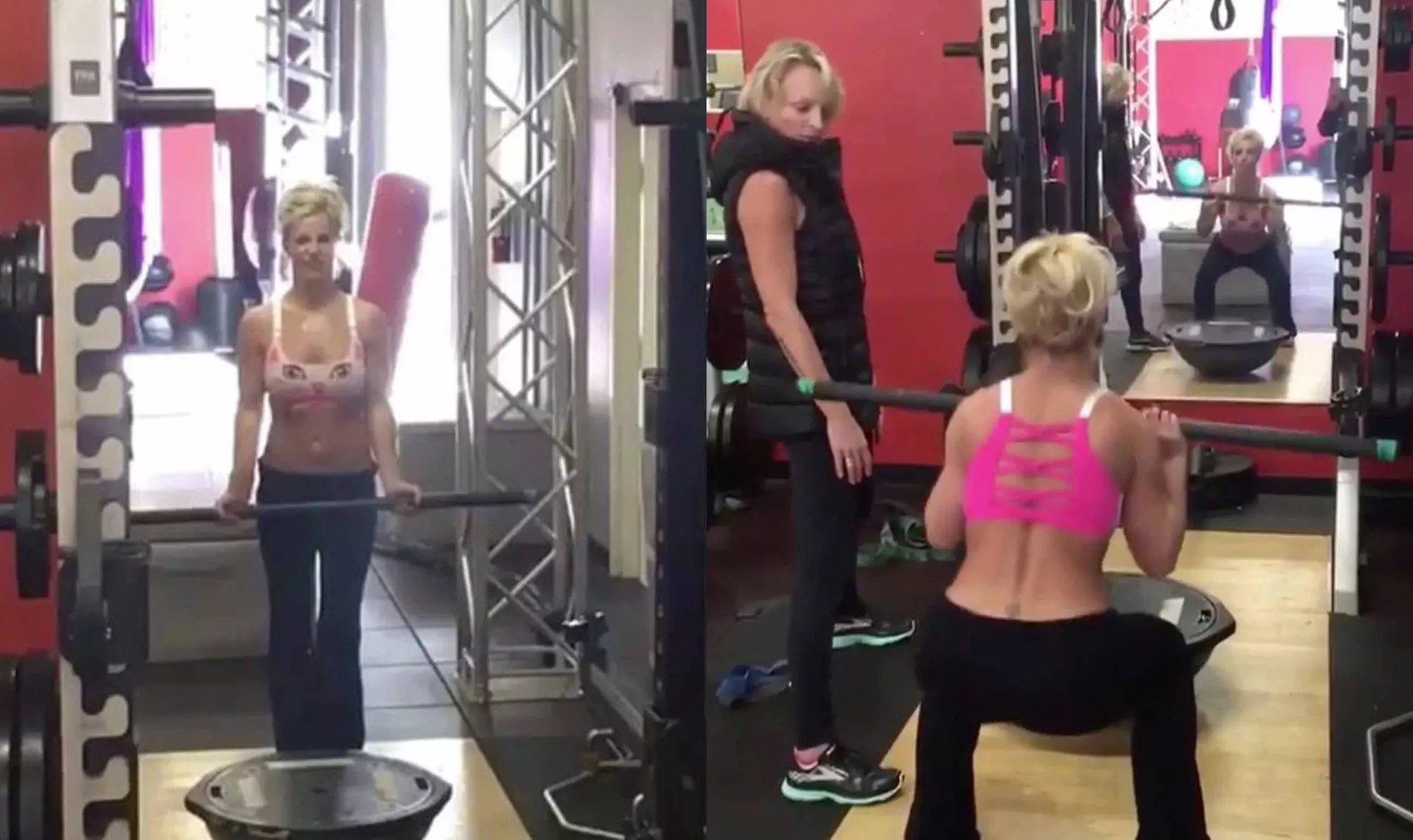 18 fotos de treino de Britney Spears que seu namorado personal trainer está realmente orgulhoso 4249_10