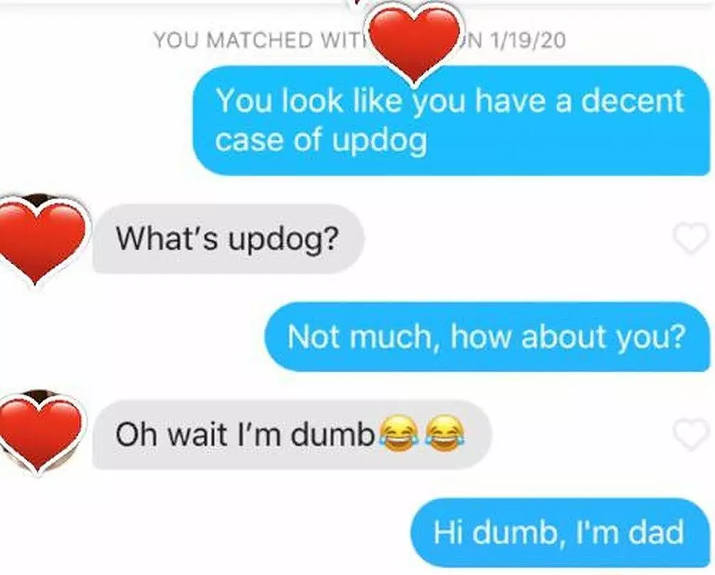 10 Tinder Umoristiċi Aqbad Linji Li Jaħdmu wkoll Bħala Dad Jokes 539_7