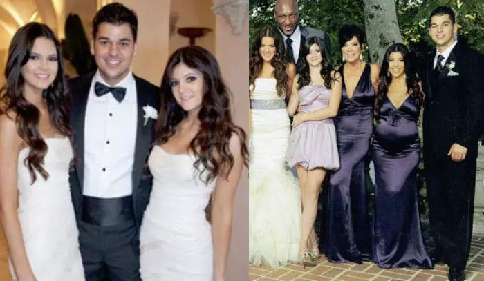 Ni Kompilis 21 Plej Maloftajn Bildojn De La Kardashian Geedziĝoj 5670_19