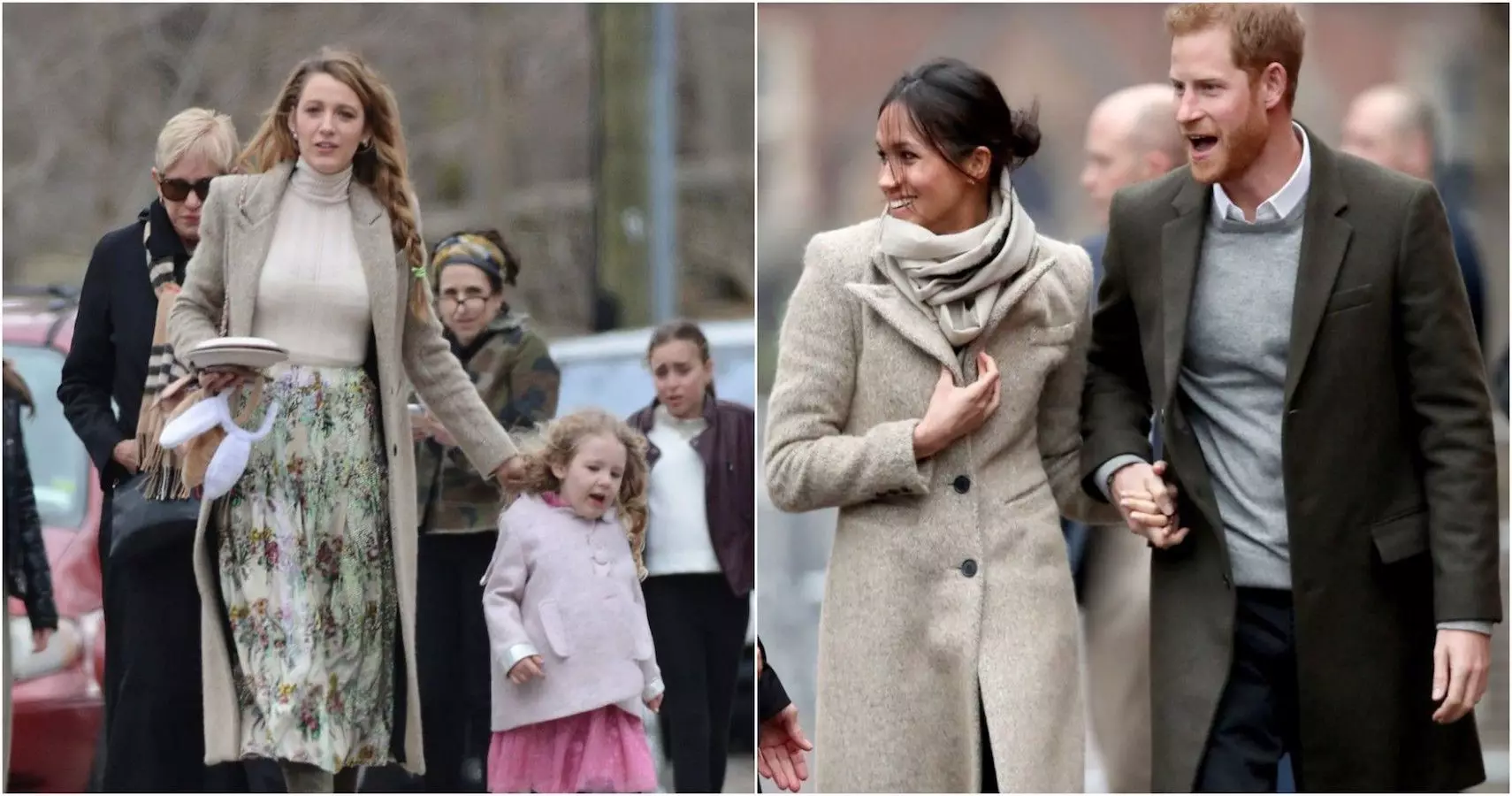 Blake Lively සහ Meghan Markle විලාසිතා හැඟීමක් බෙදා ගනී 6938_4