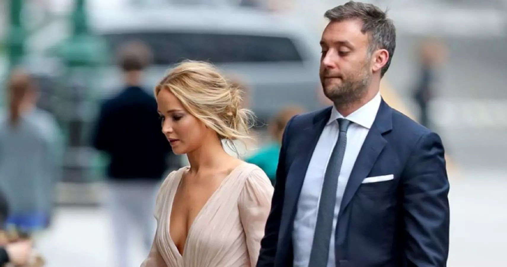 Il weekend del matrimonio di Jennifer Lawrence è iniziato 7357_0