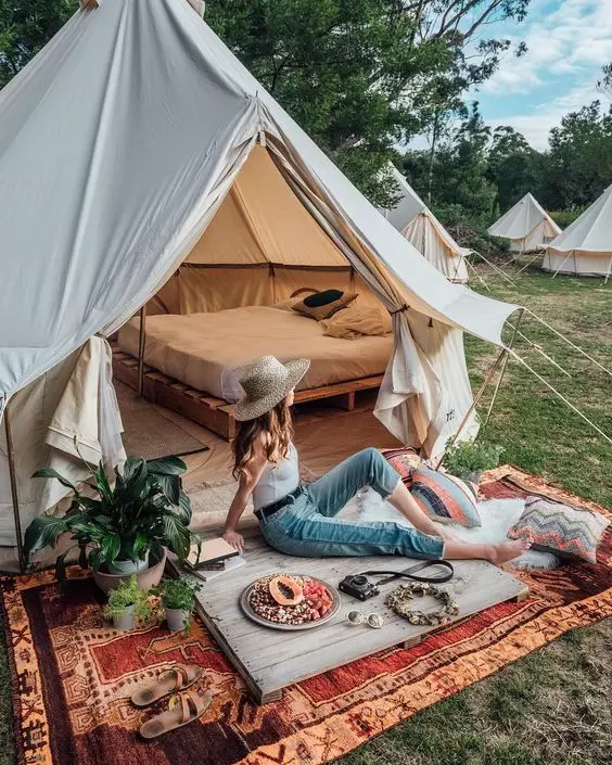 Soli uz augšu: 20 veidi, kā padarīt kempingu par glampingu 7868_3